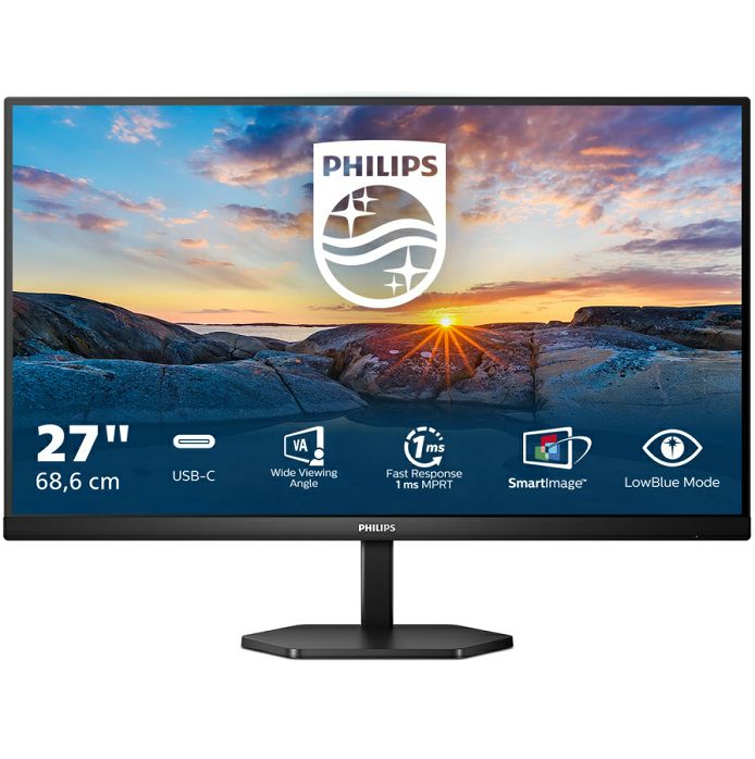 Monitor Philips 27" 27E1N3300A, HDMI, USB-C, zvuč., 300cd - Digishop