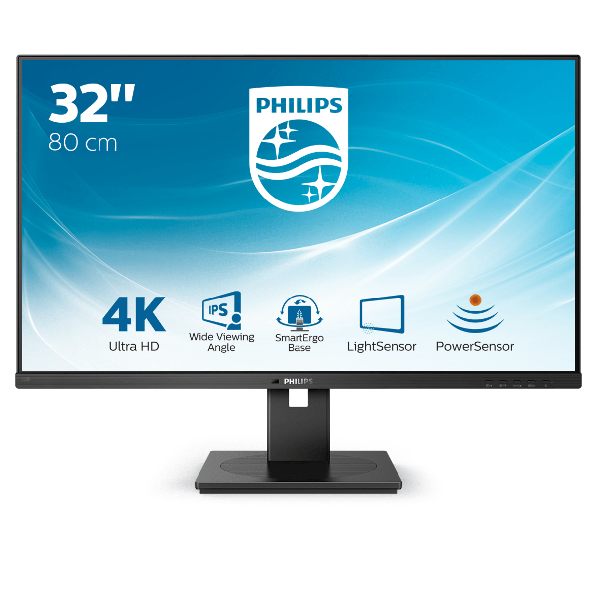 Monitor Philips 328B1, 31,5", VA, DP, 2xHDMI, HAS, zvu, 4K - Digishop